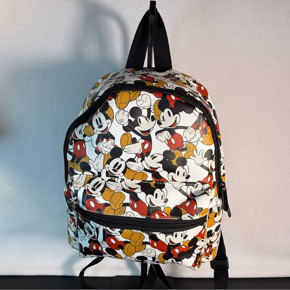Disney | Bags | Bioworld Disney Mickey Mouse Vinyl Mini Backpack ...